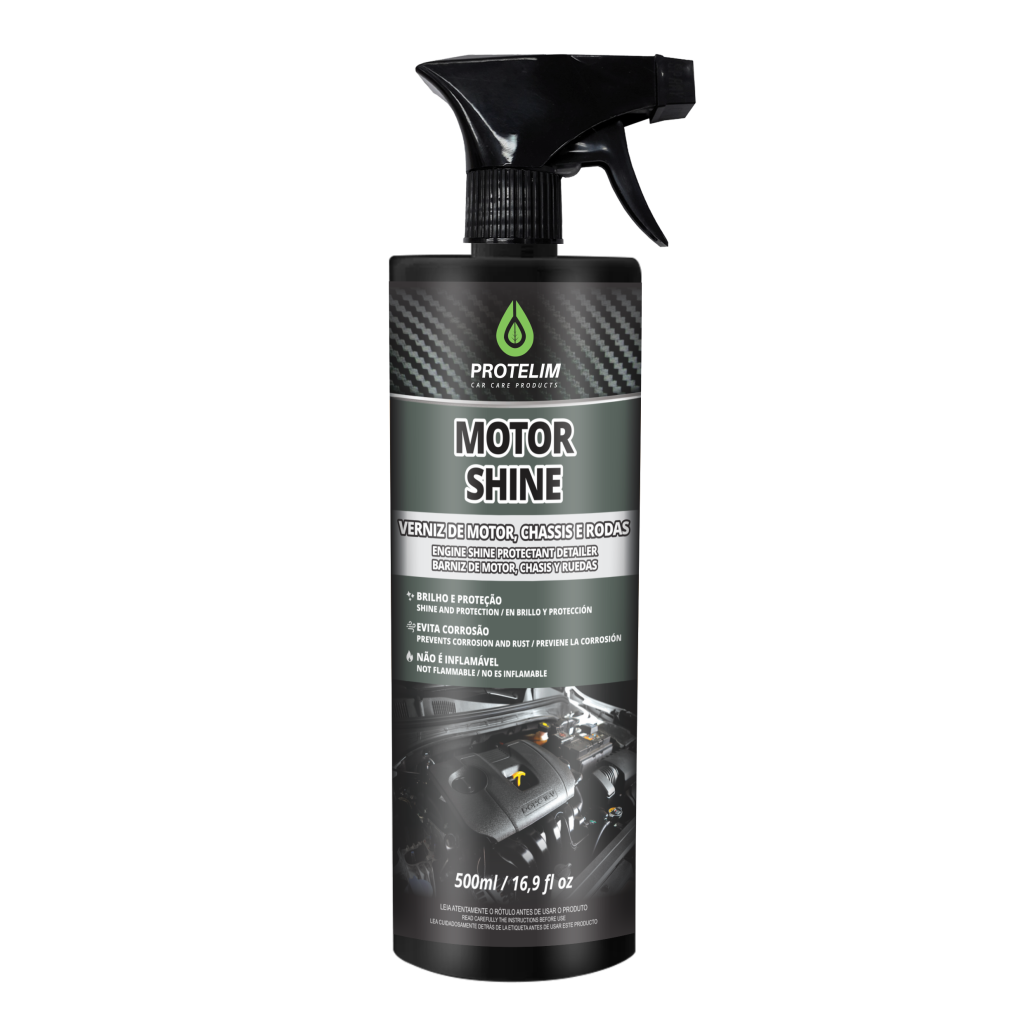 MOTOR SHINE – PROTECTIVE VARNISH FOR ENGINES, CHASSIS AND INNER FENDERS ...