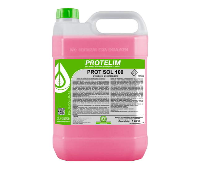 PROT SOL 100 – CONCENTRATED DEGREASER – Protelim | Chemical Industry of ...