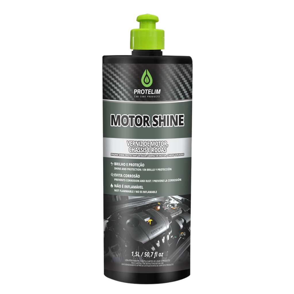 MOTOR SHINE – VERNIZ PROTETOR DE MOTOR, CHASSIS E CAIXAS DE RODA ...